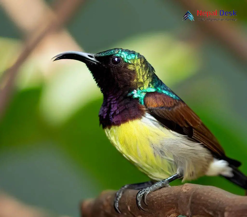 Purple-rumped Sunbird: Visitor to Blossom-laden Gardens | Nepal Desk